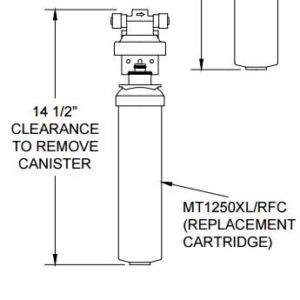 Mountain Plumbing MT1250XL/RFC Mountain Pure Carbon Replacement Cartridge Two Pack