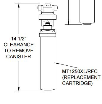 Mountain Plumbing MT1250XL/RFC Mountain Pure Carbon Replacement Cartridge Two Pack