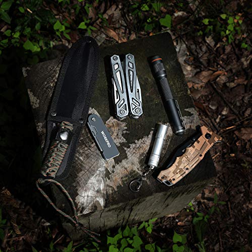 WORKPRO 3-Piece Quick Change Folding Pocket Utility Knife Set with Belt Clip