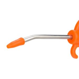 SHININGEYES Air Blow Gun Angled Bent Nozzle Pistol Grip (Orange)