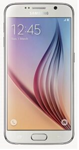 samsung galaxy s6 g920 32gb unlocked gsm 4g lte octa-core smartphone, white pearl