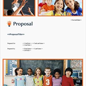 Proposal Pack Education #3 - Business Proposals, Plans, Templates, Samples and Software V20.0