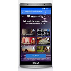 blu studio xl lte - unlocked phone - black