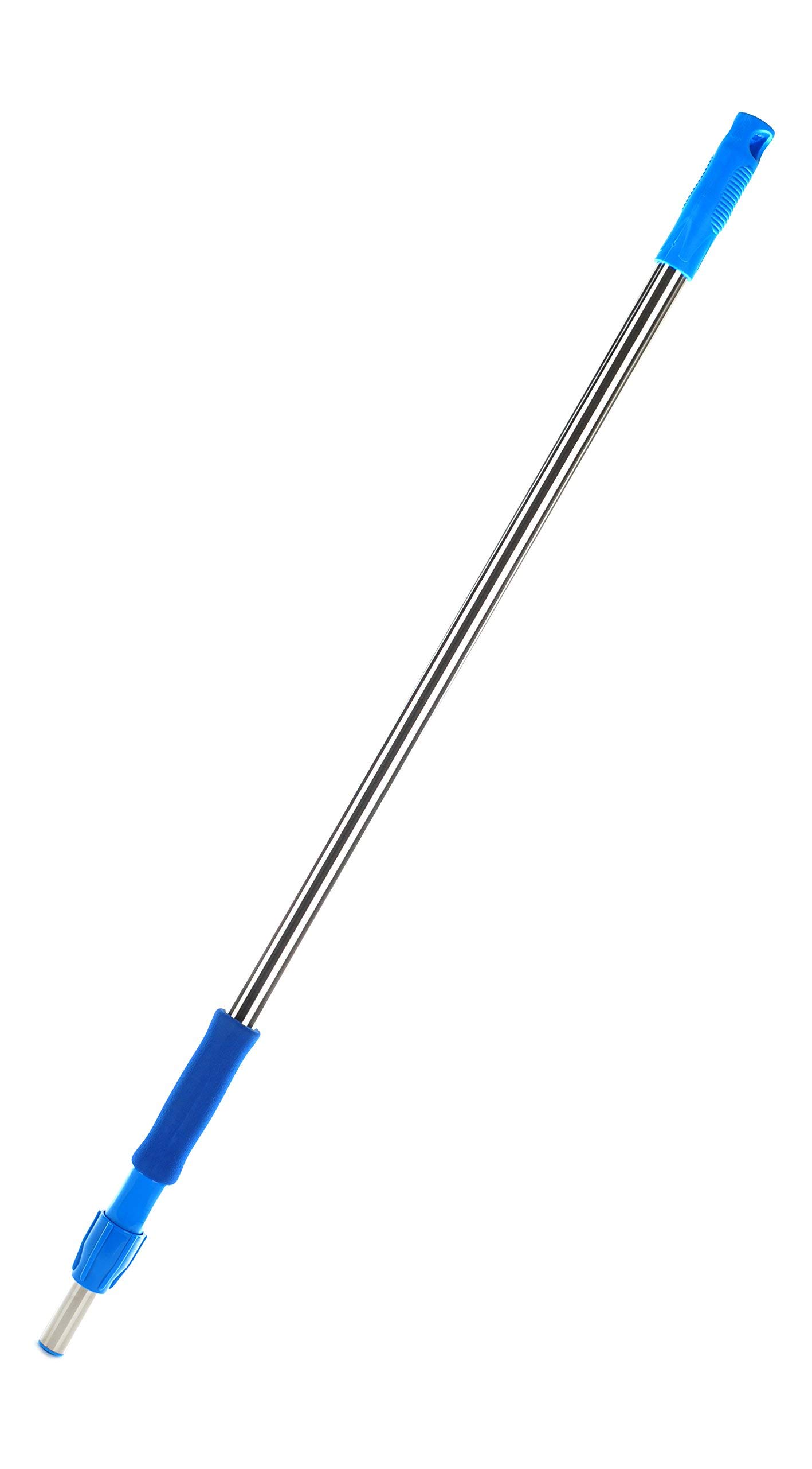 Real Clean 70 Inch Commercial Telescopic Stainless Steel Extending Mop Pole with Foam Handle