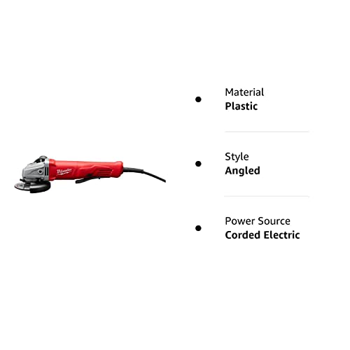 Milwaukee Electric Tool 6142-30 Electric Small Corded Angle Grinder 120 V