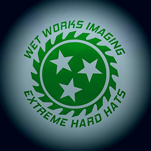 Wet Works Imaging Customized Pyramex Full Brim Horror Movie Poster Hard Hat with Ratcheting Suspension