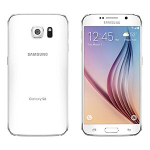 Samsung Galaxy S6 G920a 32GB Unlocked GSM 4G LTE Octa-Core Smartphone w/ 16MP Camera - White Pearl