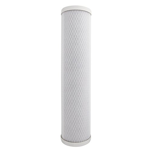 Tier1 0.5 Micron 20 Inch x 4.5 Inch Whole House Carbon Block Water Filter Replacement Cartridge | Compatible with Pentek FLOPLUS-20BB, 155312-43, CBC-20BB, Home Water Filter