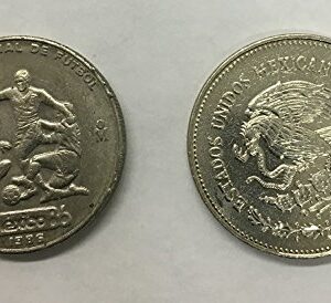 Mexico 1986 $200 Pesos World Soccer Cup Commemorative Coin