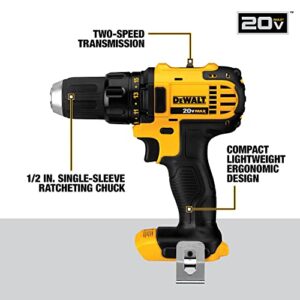 DEWALT 20V MAX Combo Kit, Compact 6-Tool (DCK620D2)