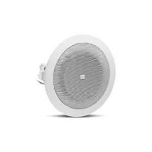 jbl professional hpd8124 full-range 4-inch in-ceiling loudspeaker, white