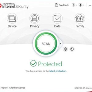 Trend Micro Internet Security | 2018 (3 PC's- 1 Year) Media less- Download