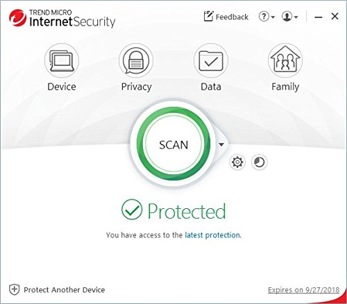 Trend Micro Internet Security | 2018 (3 PC's- 1 Year) Media less- Download