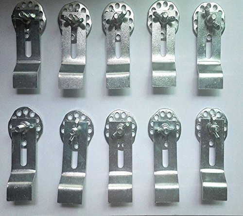 Hetai Kitchen Sinks Clips Epoxy Sink Clip Kits Undermount Kitchen Sink Clips 10 Pack