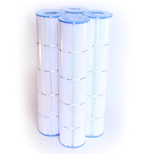 Pool Filter 4-Pack Filter Cartridges Compatible Replacement for SwimClear C5030, C5500, C-5520 Cartridge Filter, CX1380RE and Unicel C-7490