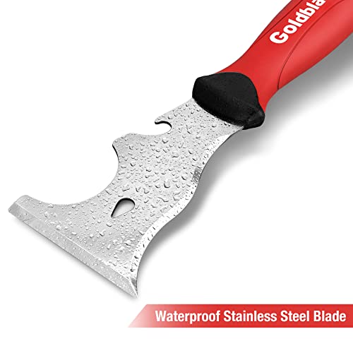 Goldblatt 9-in-1 Drywall Paint Scraper, Stainless Steel Putty Knife Scraper