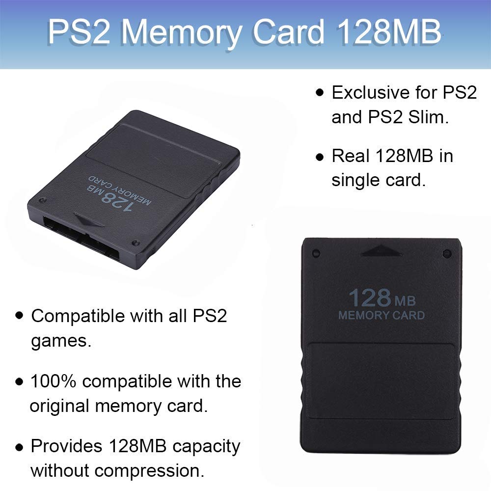 Playstation 2 PS2 Memory Card 128MB