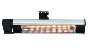 hetr ceiling or wall mount radiant patio heater, 1500w, electric, indoor/outdoor