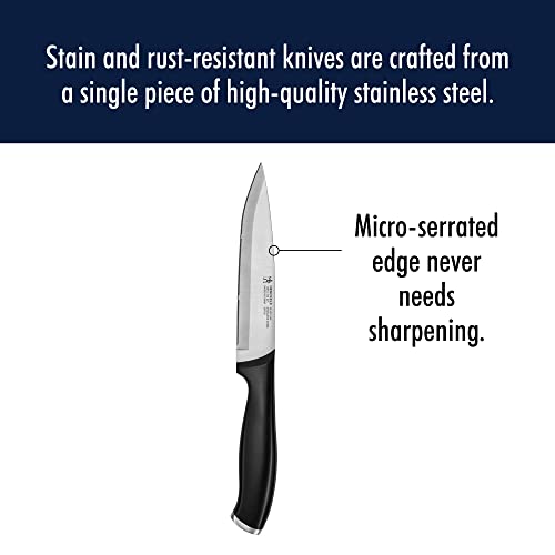 HENCKELS Silvercap Razor-Sharp 6-inch Utility Knife, Tomato Knife, German Engineered Informed by 100+ Years of Mastery, Stainless Steel