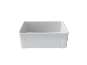 latoscana ltw2718w 27" farmhouse fireclay kitchen sink, white