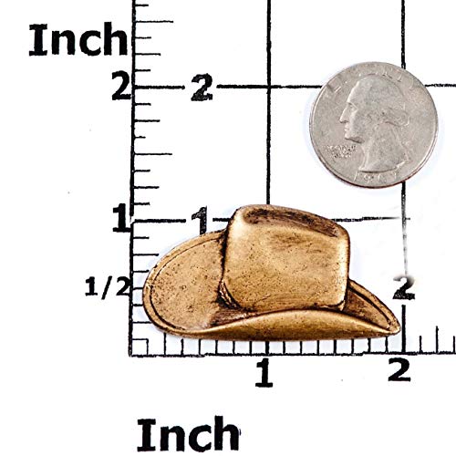 Small Thin Cowboy Hat Silicone Mold Make Your Own Western Chocolate, Fondant, Resin, Clay.. Mold creates hat the perfect size jewelry and more.