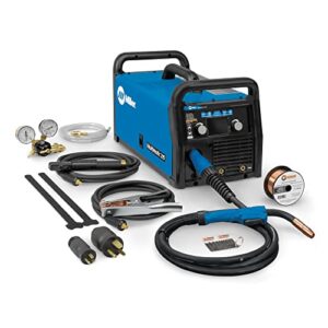 miller multimatic 215 welder, multiprocess welder for 120/240-volt power sources