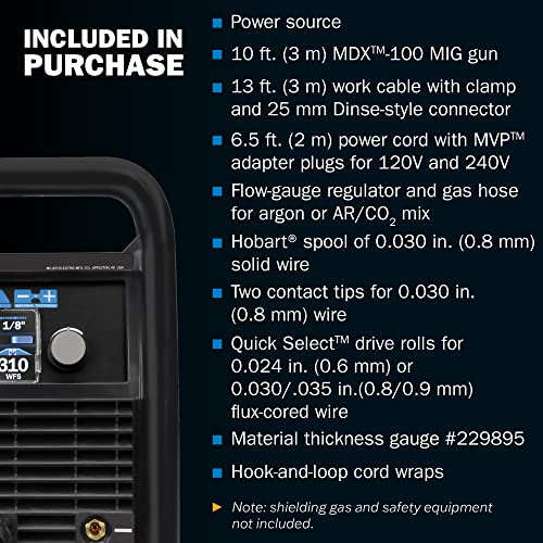 Miller Multimatic 215 Welder, Multiprocess Welder for 120/240-Volt Power Sources