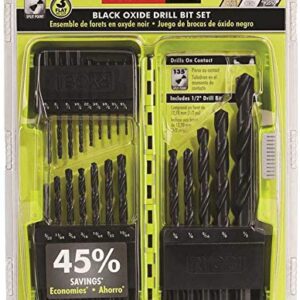 Ryobi A10D21D Black Oxide Drill Bit Set (21-Piece)