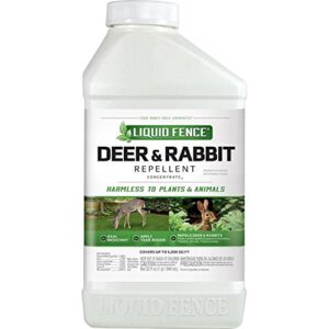 liquid fence 110 1 quart concentrate deer rabbit repellent (pack of 2)