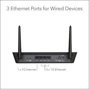 NETGEAR Wireless Desktop Access Point (WAC104) - WiFi 5 Dual-Band AC1200 Speed | 3 x 1G Ethernet Ports | Up to 64 Devices | WPA2 Security | Desktop | MU-MIMO | Supports 3 SSIDs | 802.11ac