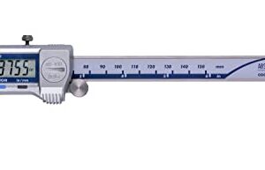 Mitutoyo 500-752-20, Coolant Proof Digimatic Caliper, 0-6", IP67, 0005" 0.01mm No SPC