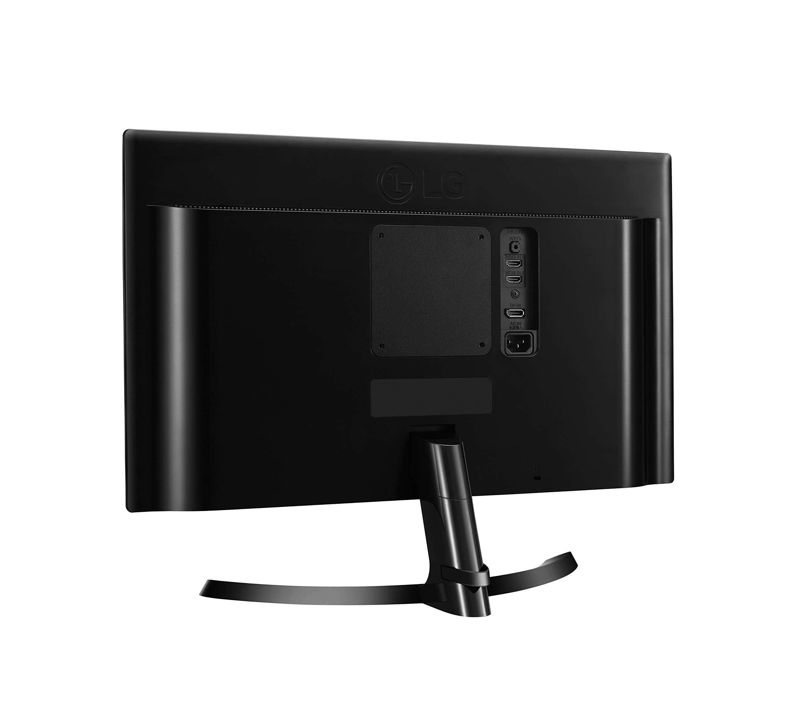 LG 24UD58-B Monitor 24" 4K Ultrafine (3840 x 2160) IPS Display, FreeSync, On-Screen Control, Screen Split 2.0, Game Mode, Black Stabilizer - Black