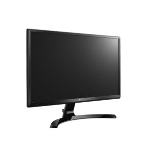 LG 24UD58-B Monitor 24" 4K Ultrafine (3840 x 2160) IPS Display, FreeSync, On-Screen Control, Screen Split 2.0, Game Mode, Black Stabilizer - Black