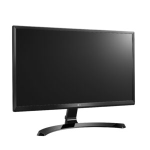 LG 24UD58-B Monitor 24" 4K Ultrafine (3840 x 2160) IPS Display, FreeSync, On-Screen Control, Screen Split 2.0, Game Mode, Black Stabilizer - Black