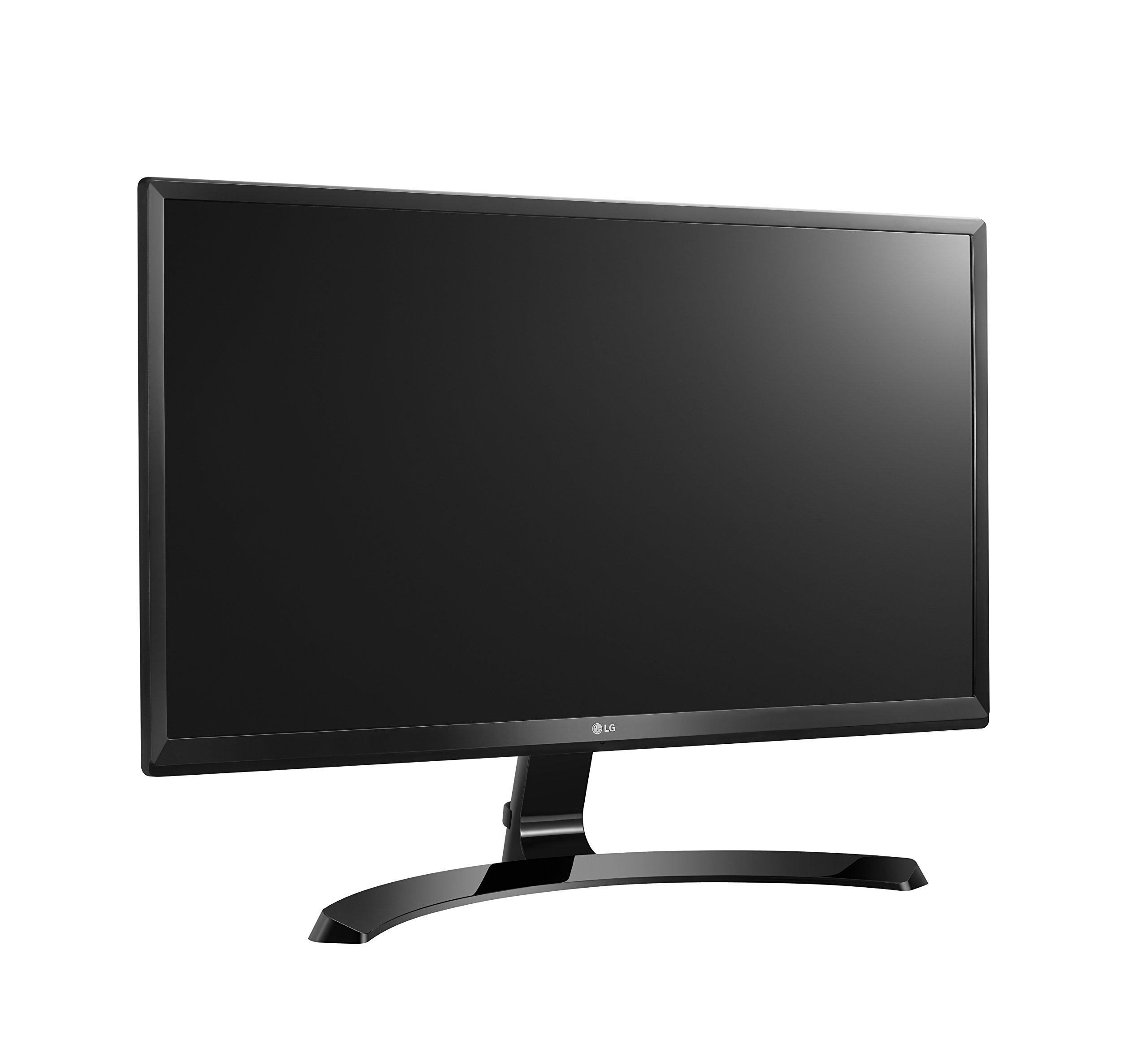 LG 24UD58-B Monitor 24" 4K Ultrafine (3840 x 2160) IPS Display, FreeSync, On-Screen Control, Screen Split 2.0, Game Mode, Black Stabilizer - Black