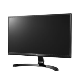 LG 24UD58-B Monitor 24" 4K Ultrafine (3840 x 2160) IPS Display, FreeSync, On-Screen Control, Screen Split 2.0, Game Mode, Black Stabilizer - Black