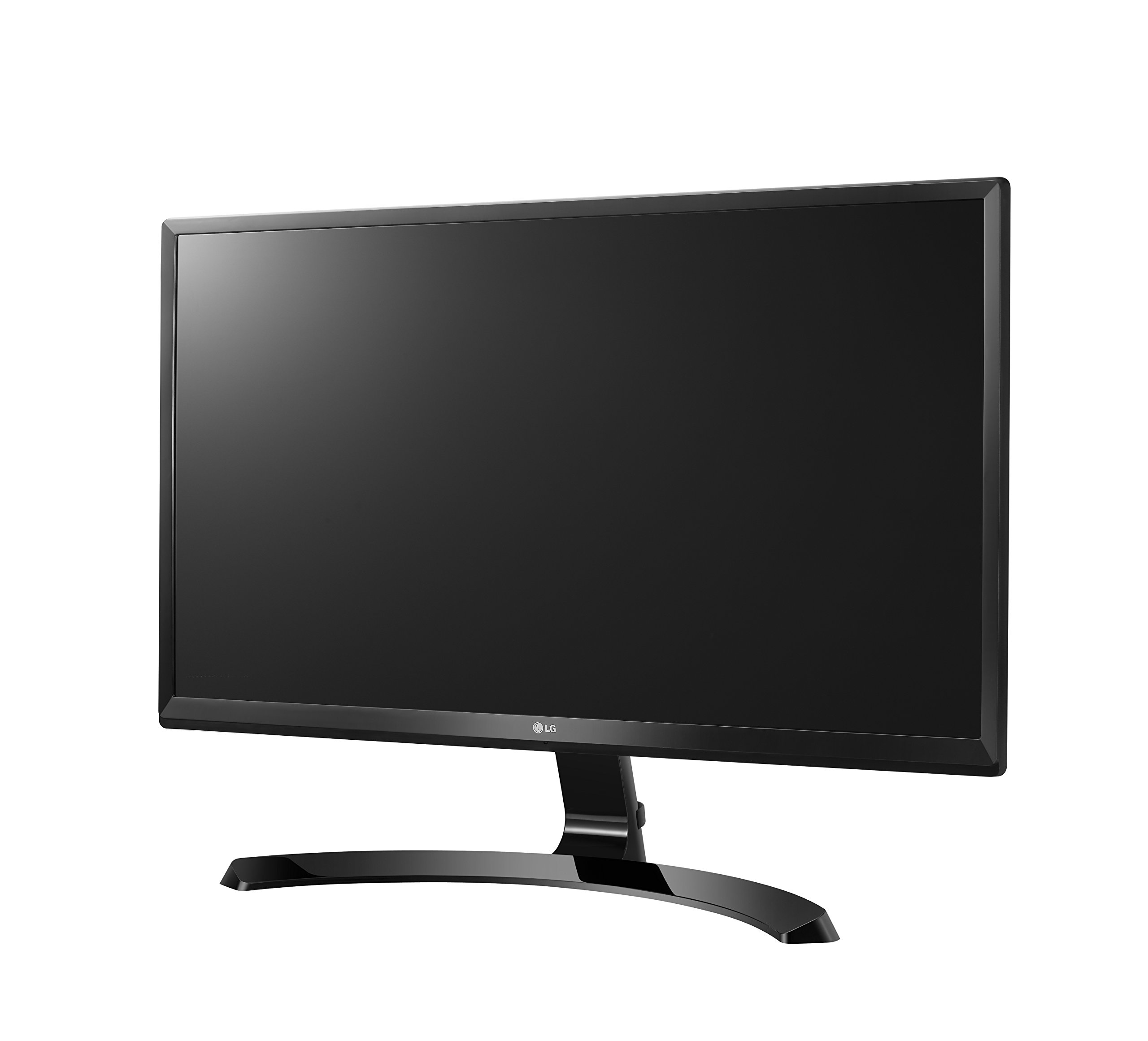 LG 24UD58-B Monitor 24" 4K Ultrafine (3840 x 2160) IPS Display, FreeSync, On-Screen Control, Screen Split 2.0, Game Mode, Black Stabilizer - Black