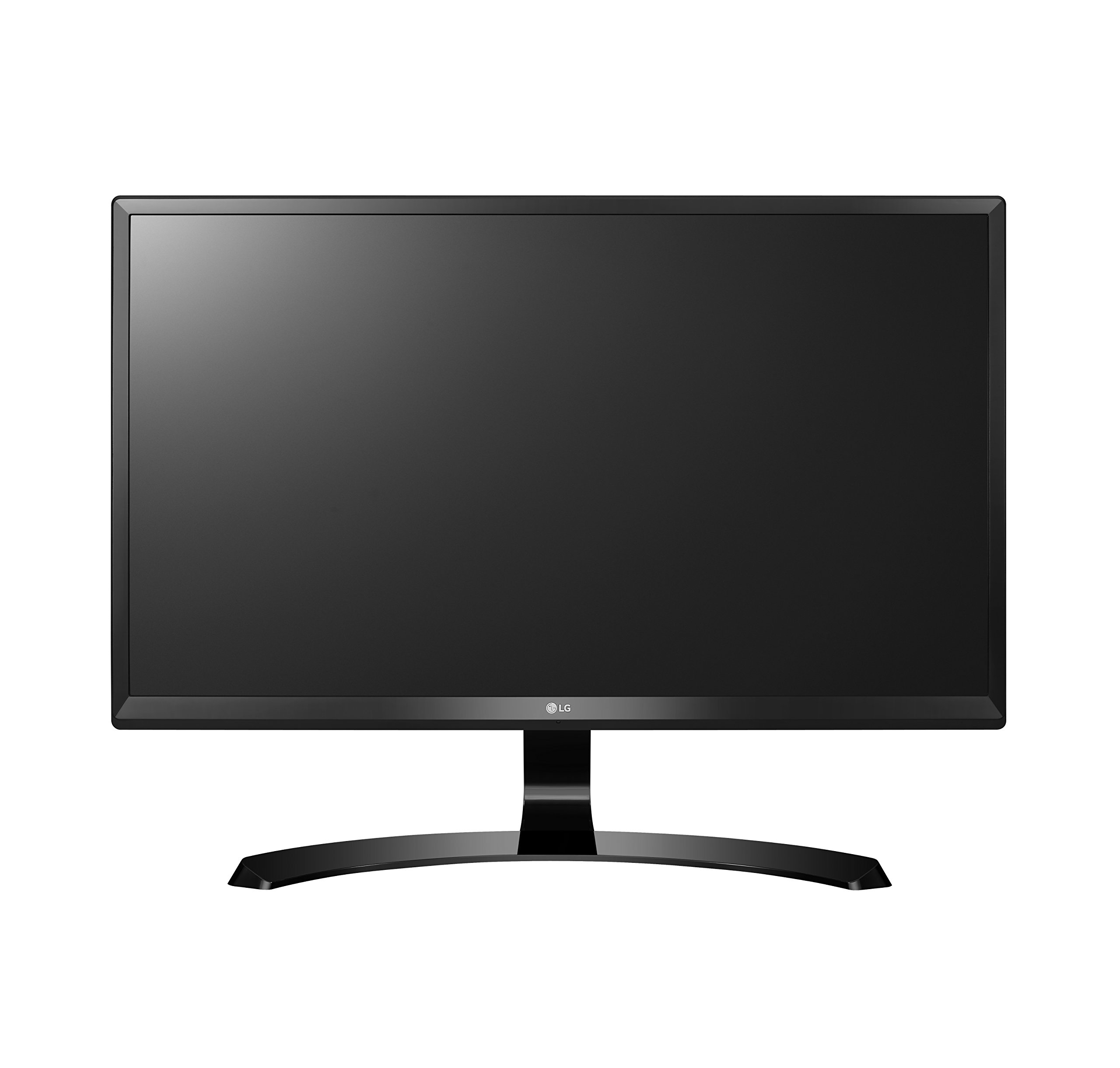 LG 24UD58-B Monitor 24" 4K Ultrafine (3840 x 2160) IPS Display, FreeSync, On-Screen Control, Screen Split 2.0, Game Mode, Black Stabilizer - Black