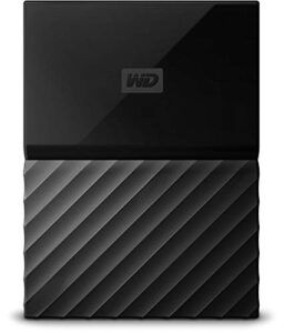 western digital 4tb black my passport portable external hard drive - usb 3.0 - wdbyft0040bbk-wesn