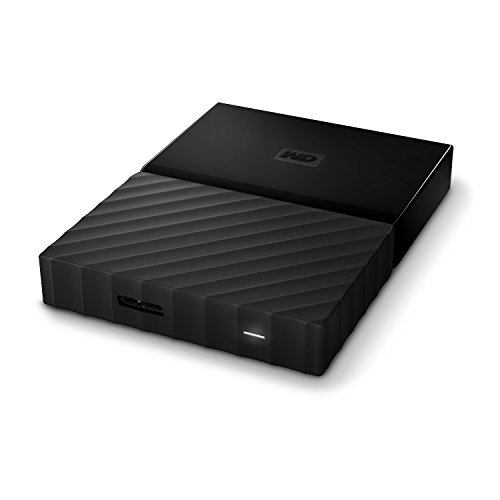 Western Digital 4TB Black My Passport Portable External Hard Drive - USB 3.0 - WDBYFT0040BBK-WESN