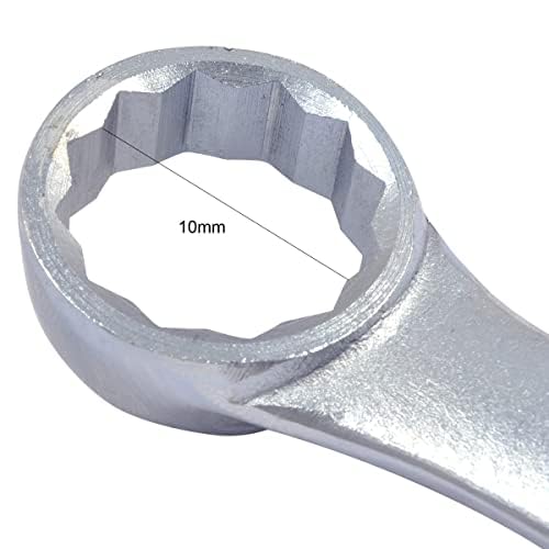 HHIP 7023-2051 Forged Steel Combination Wrench, 10 mm Size