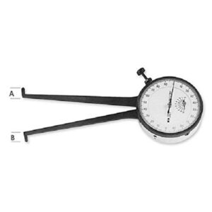 hhip 4400-0801 internal dial caliper gage, 0.375"-1.375" range, 0.001" graduation