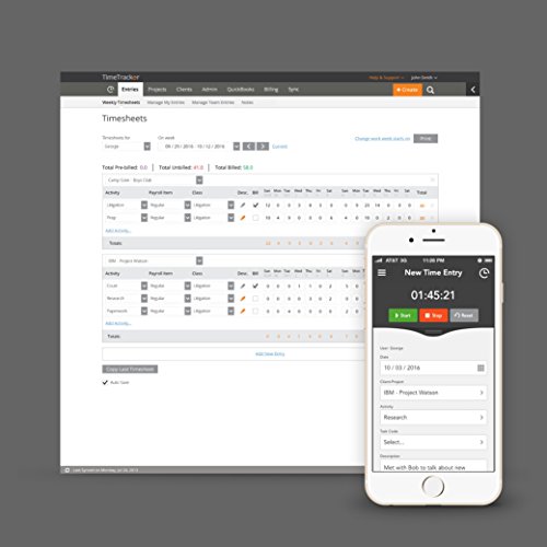 Time Tracker + Billing, 2 users