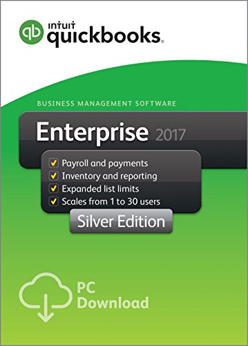 QuickBooks Enterprise 2017 Silver Edition, 1-User (1-year subscription)