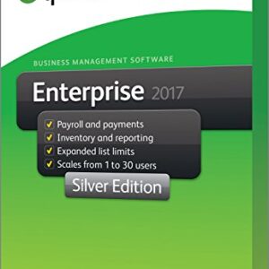 QuickBooks Enterprise 2017 Silver Edition, 1-User (1-year subscription)