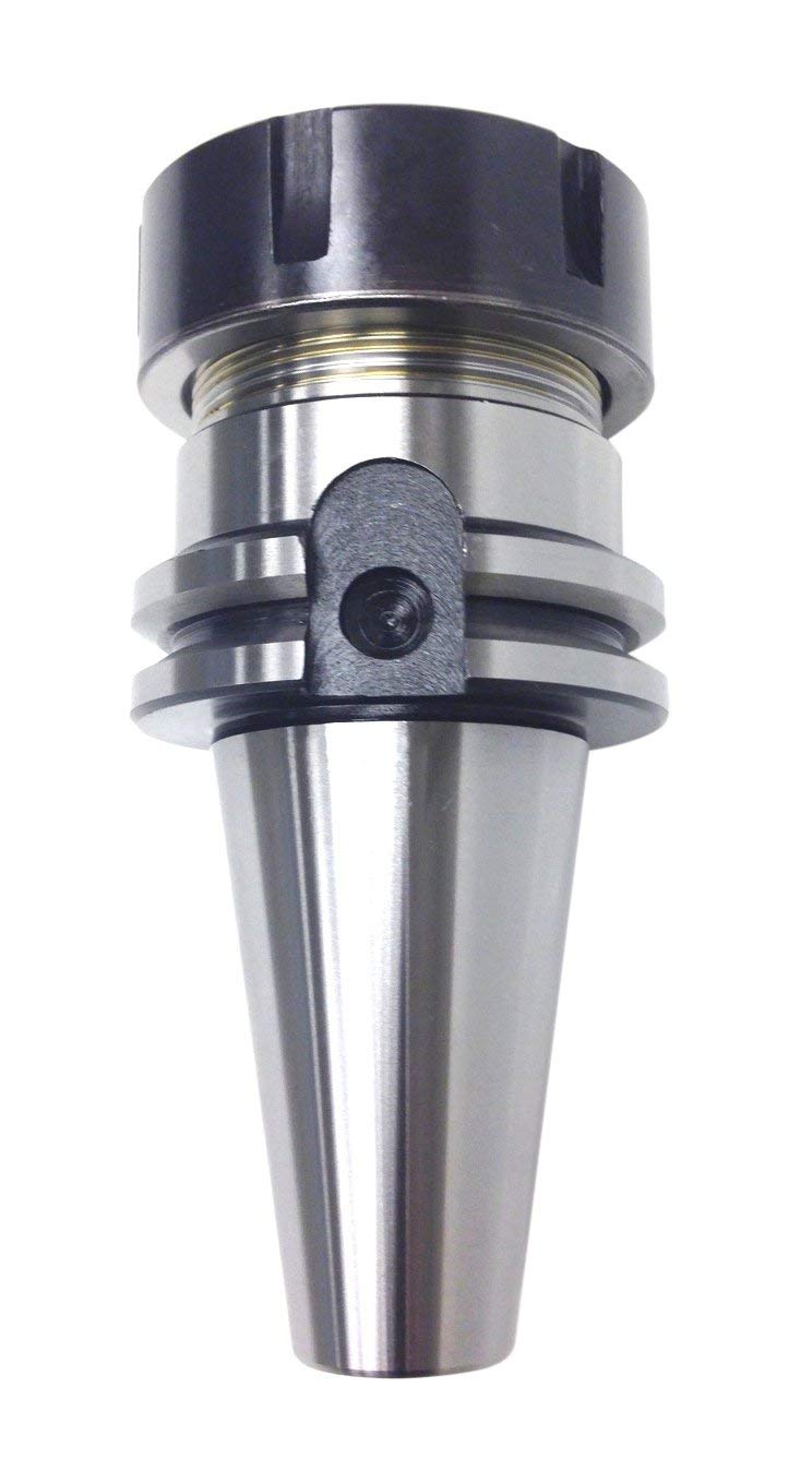 HHIP 3900-4369 CAT 40 Type ER-32 Collet Chuck, 5/8" -11 Drawbar End, 0.078-0.787" Collet Range, 3.2" Gage Depth