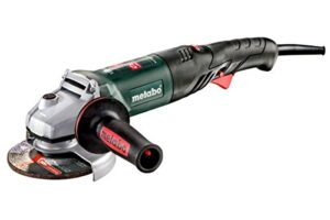 metabo - wev 1500-125 rt  - 5" variable speed angle grinder - 3, 500-11, 000 rpm - 13.2a w/lock-on, rat tail (601243420 1500-125 rt), performance grinders, 4.5"/5"