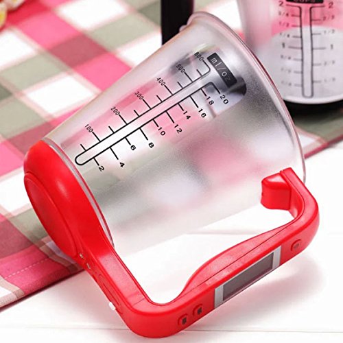 LCD Digital 1KG Measuring Cup Kitchen Scale