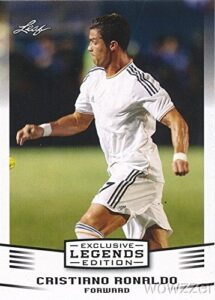 cristiano ronaldo 2016 leaf exclusive legend card in mint condition! shipped in ultra pro top loader to protect it! awesome tough to find card of real madrid superstar legend!