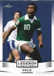 pele 2016 leaf exclusive legend card in mint condition! shipped in ultra pro top loader to protect it! awesome tough to find card of brazil superstar legend!